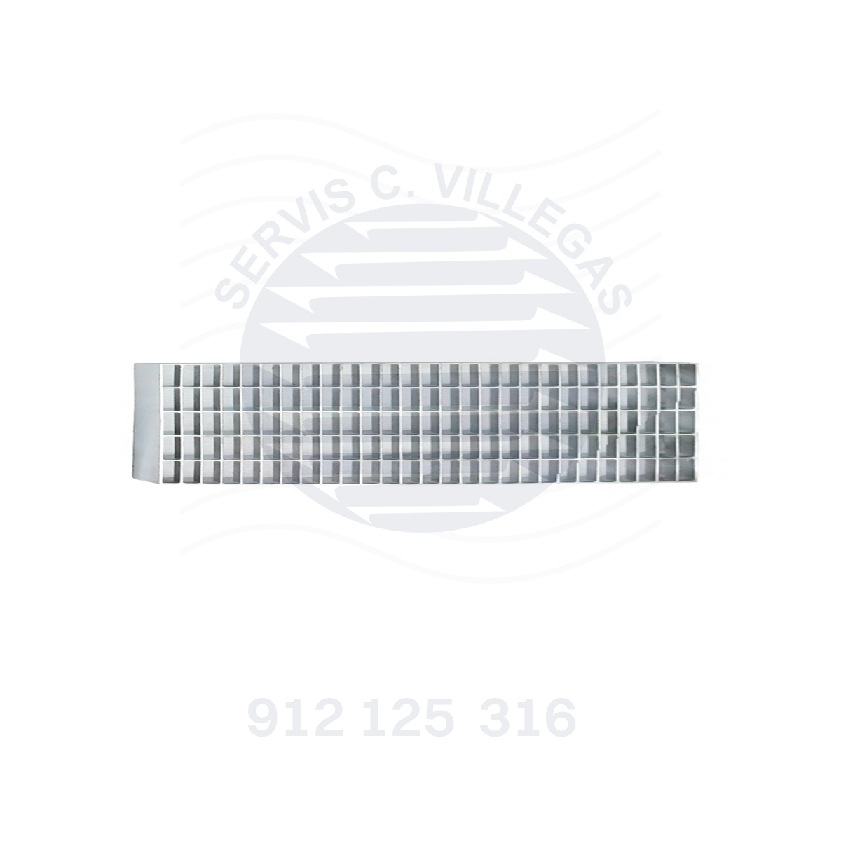 Servis C Villegas REJILLA TIPO GRATING DE ACERO INOX 304 100 X 15