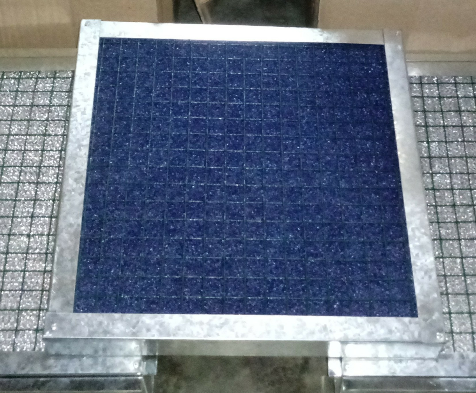 Servis C. Villegas - Filtros sintético color azul 30x30cm